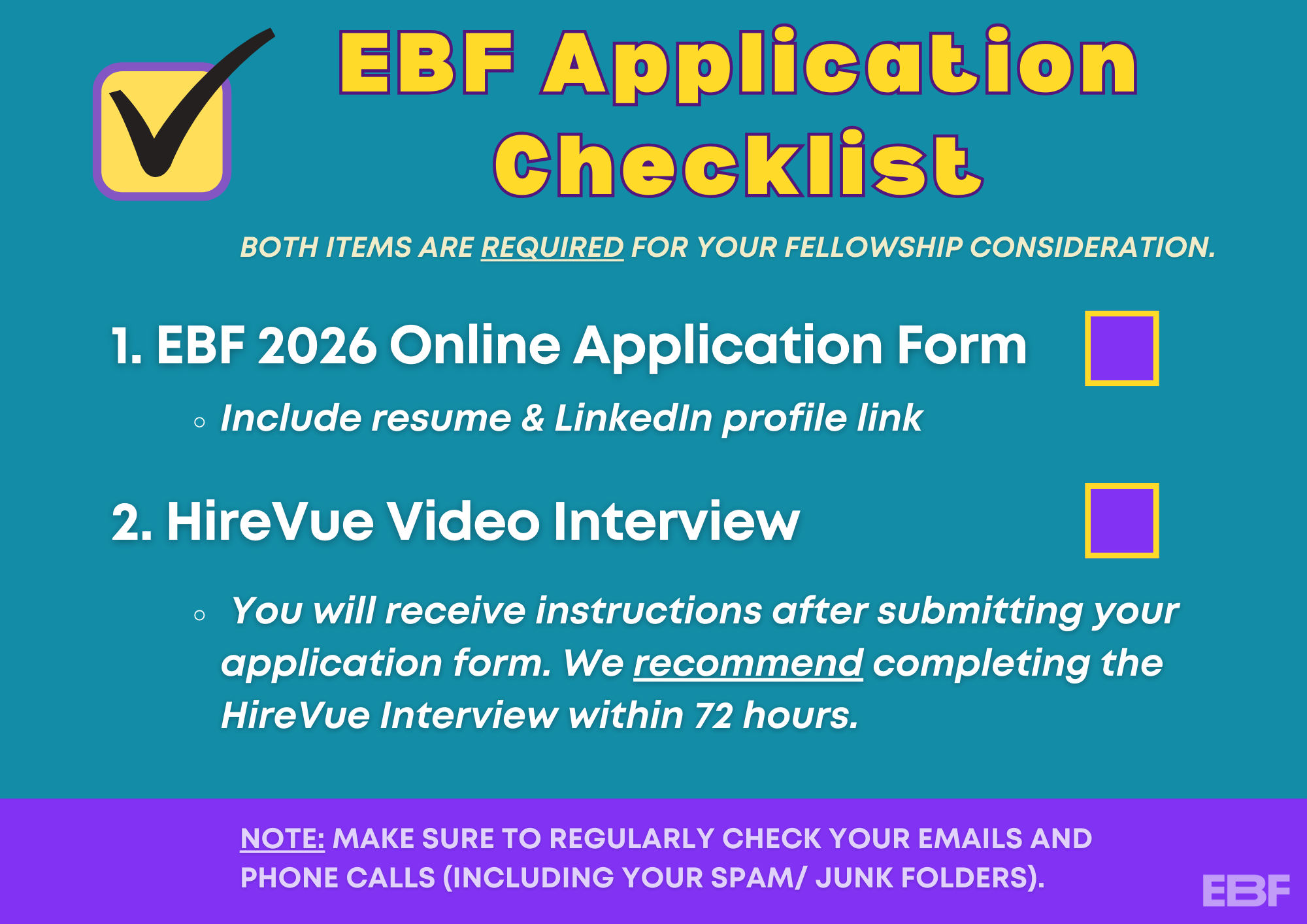 Apply — EBF