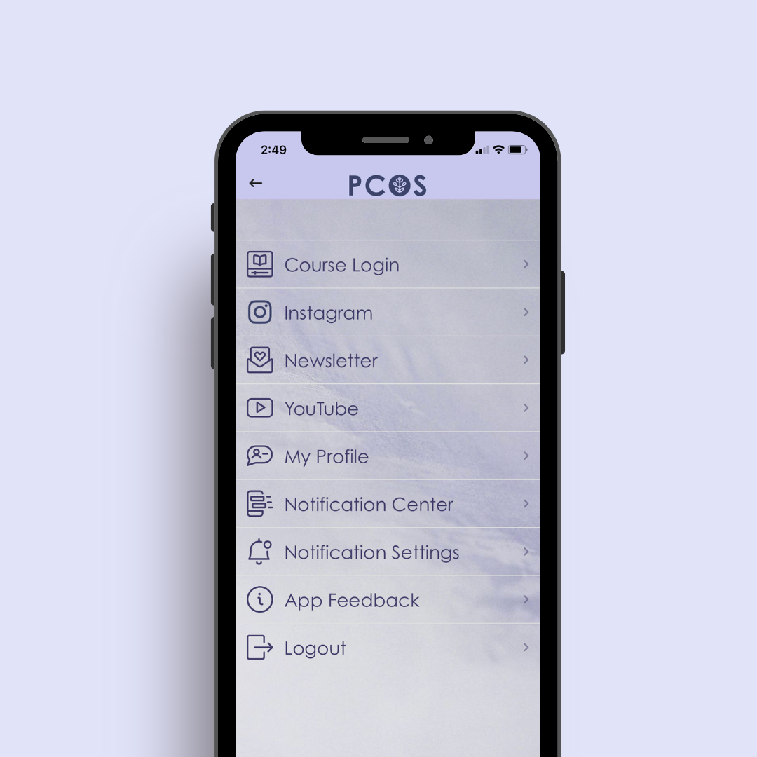 The PCOS App — PCOS Fertility Nutrition