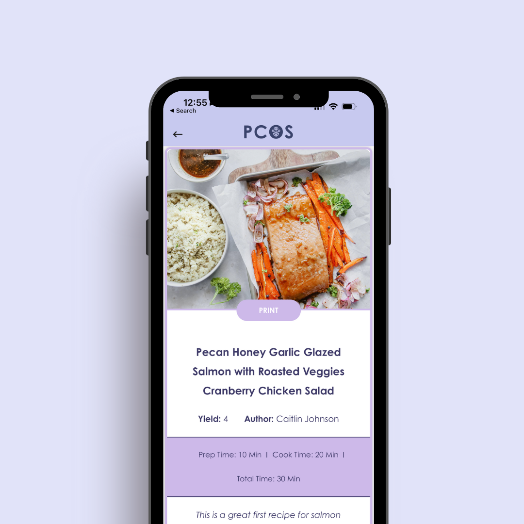 The PCOS App — PCOS Fertility Nutrition