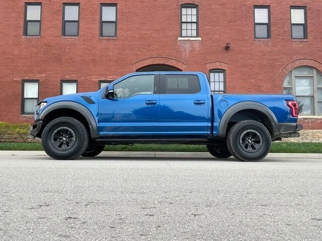 Ford Raptor Blue Lifted