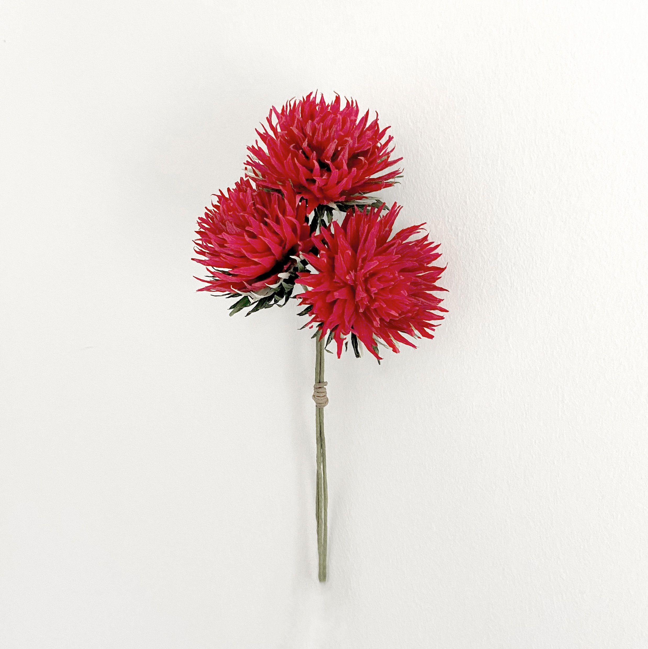 Handmade Crepe Paper Lily in the valley Digital Template with video ...