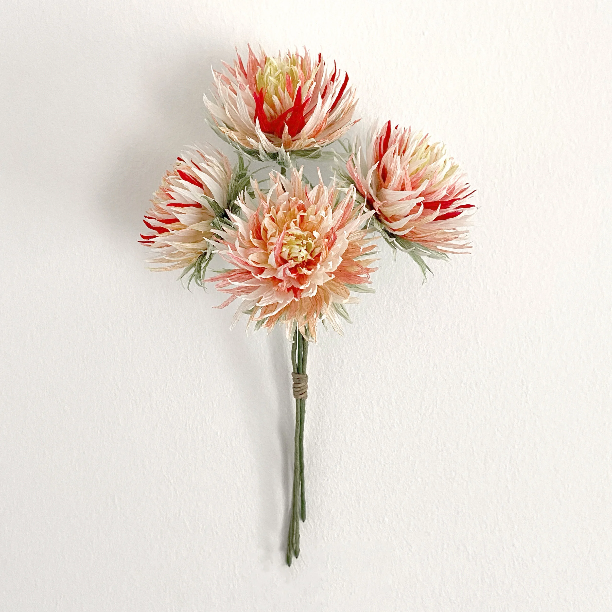 Handmade Crepe Paper Lily in the valley Digital Template with video ...