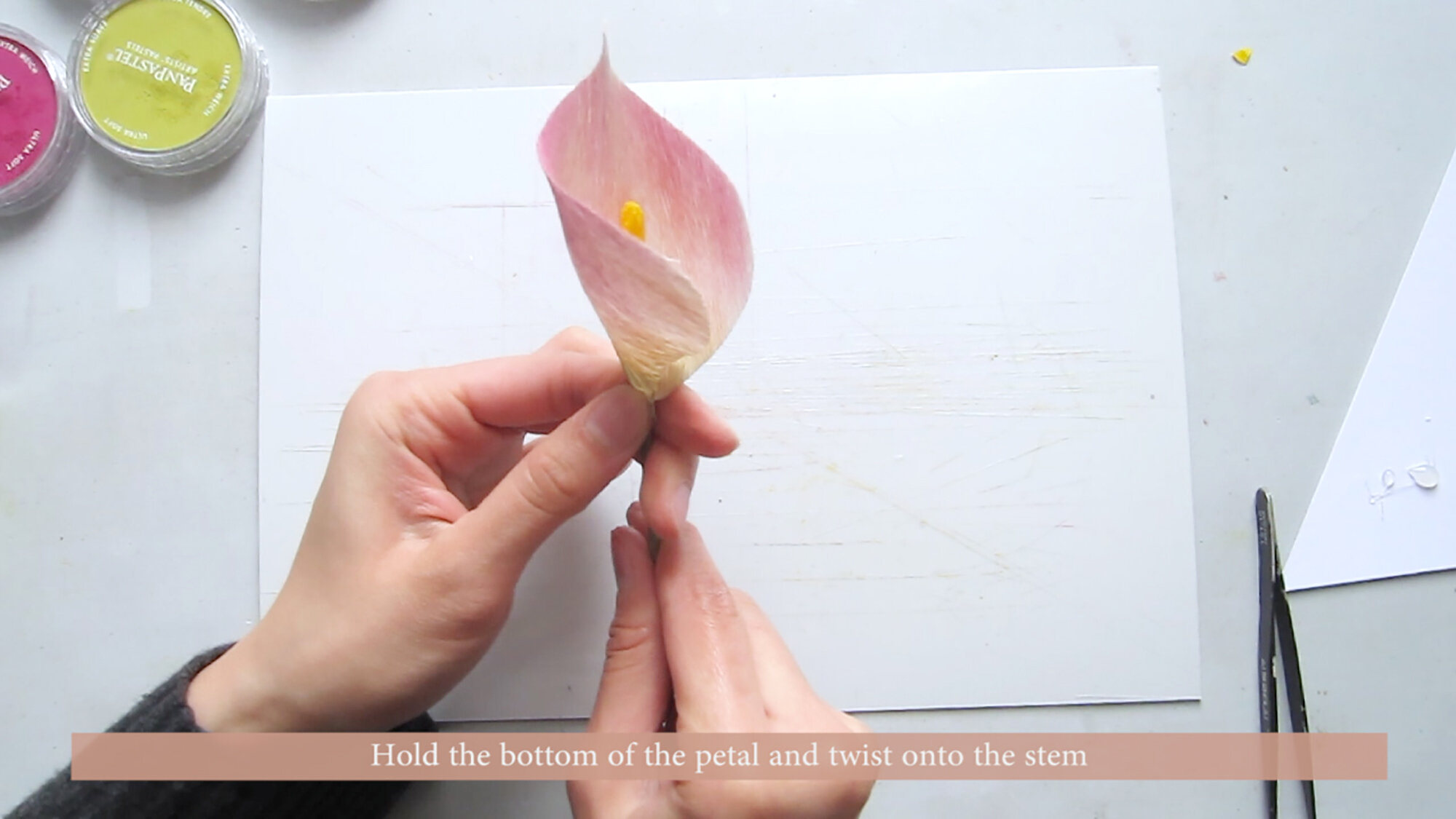 Calla Lily Paper Flower Template | Best Flower Site