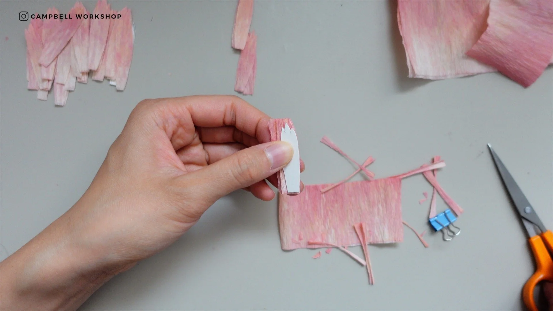 Handmade Crepe paper Japanese Chrysanthemum Digital Template with video ...