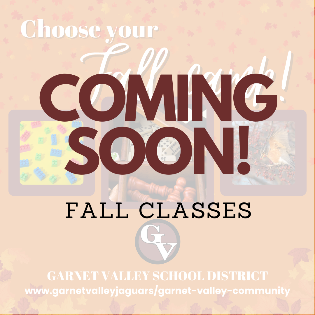 GVSD After School Activities — Garnet Valley School District