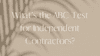 What’s the ABC Test for Independent Contractors? — Tatum Accounting