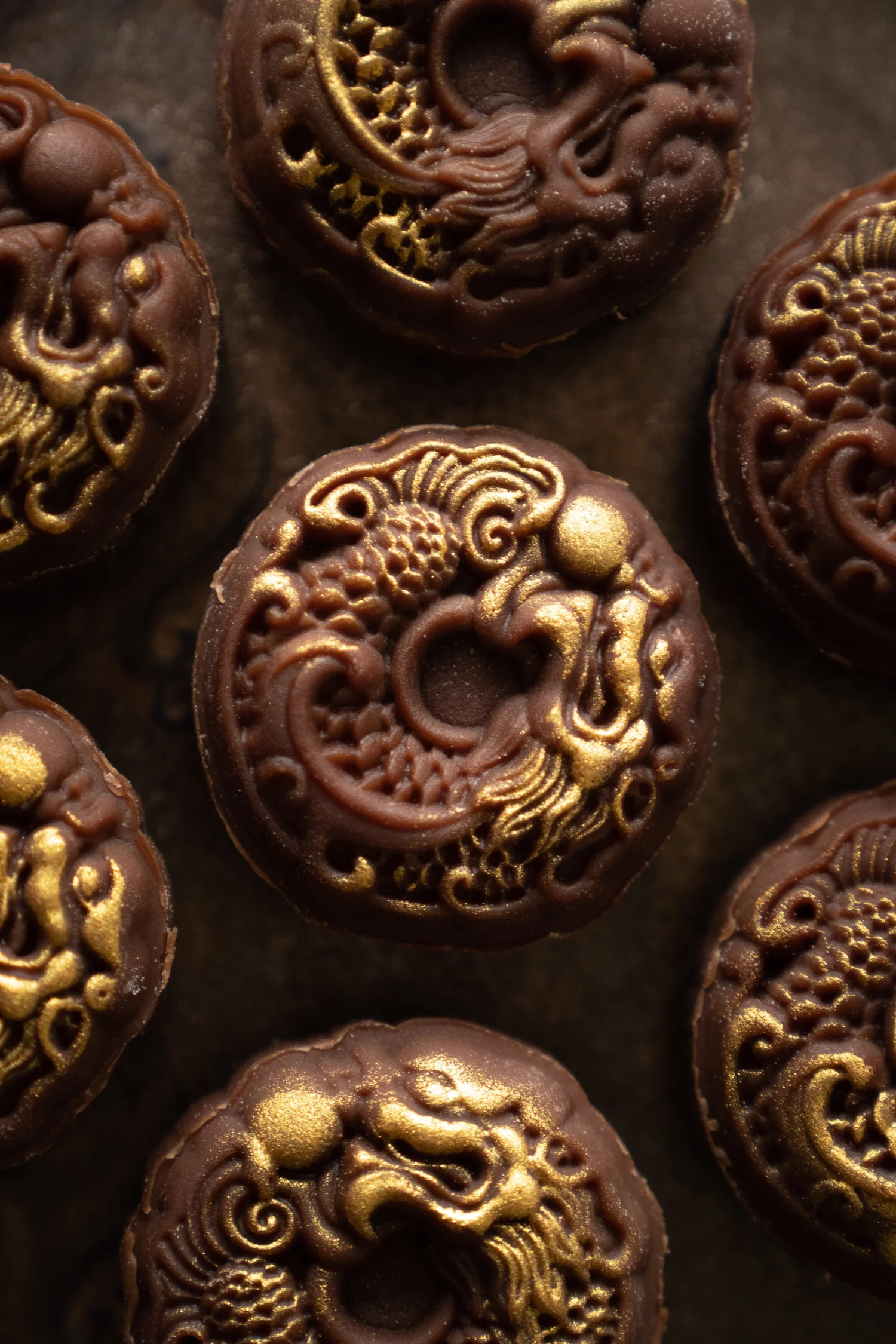 Chocolate & Baileys Snow Skin Mooncakes — Jasma Fusion Cuisine