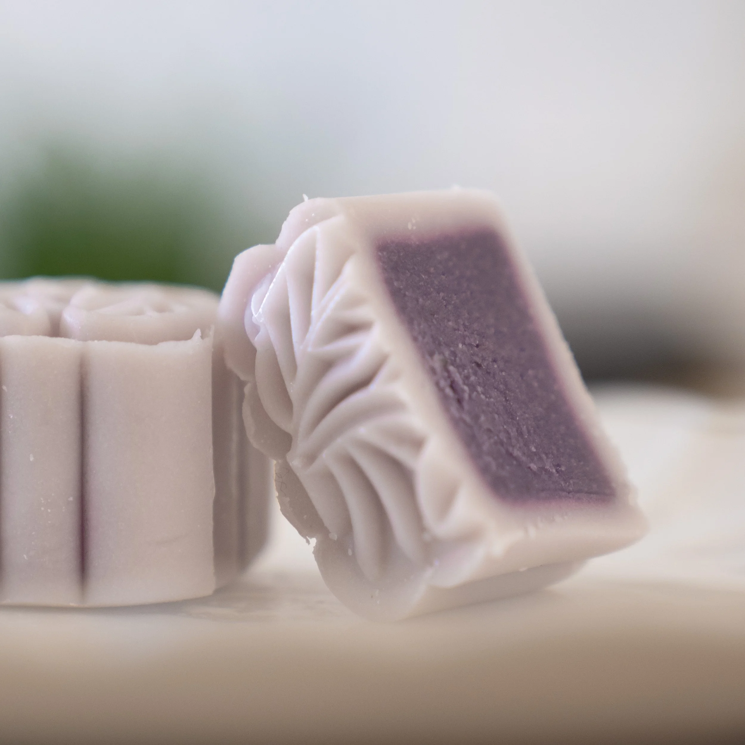 Purple Snow Skin Mooncakes — Jasma Fusion Cuisine