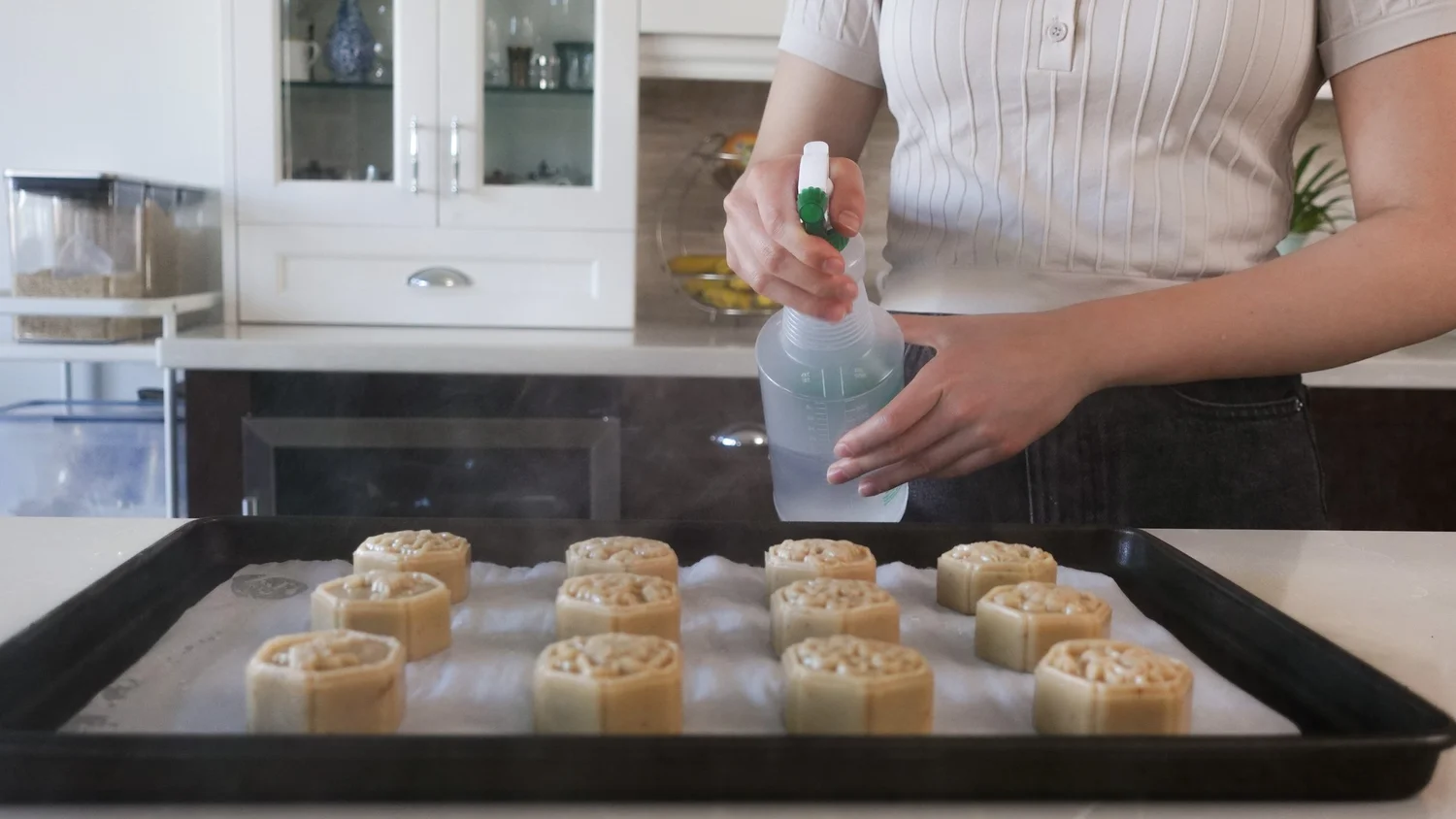 Traditional Chestnut Mooncakes — Jasma Fusion Cuisine