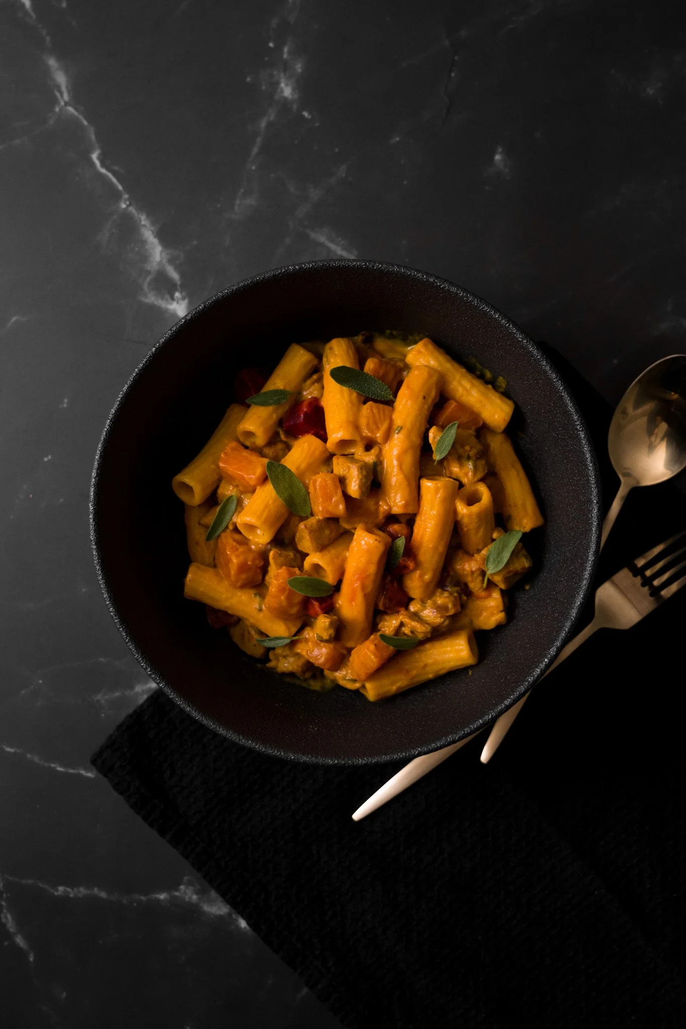 Single Serving Butternut Squash Rigatoni — Jasma Fusion Cuisine