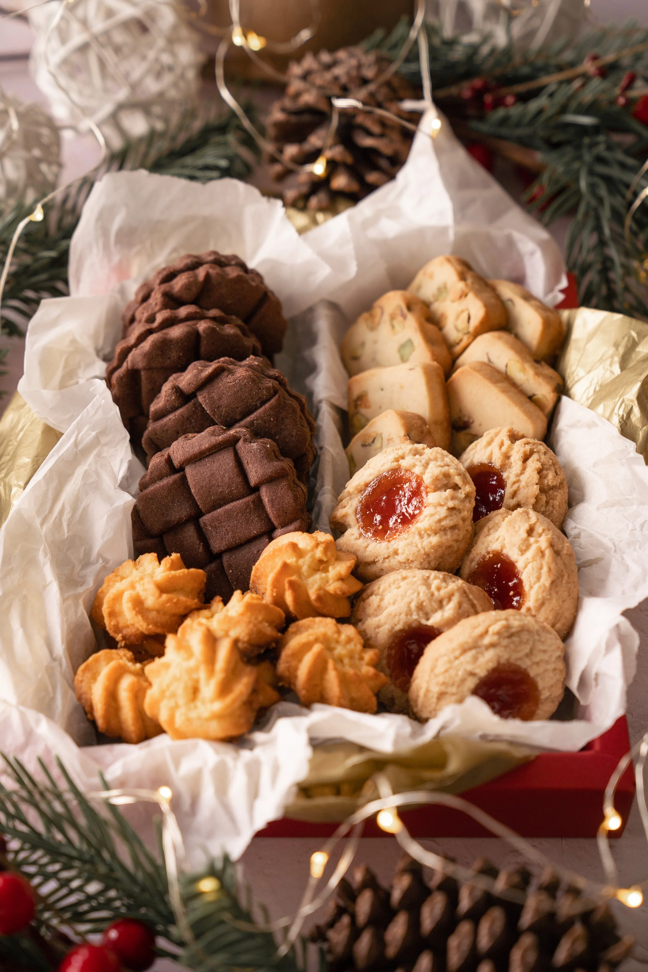 Christmas Cookies Box: 4 flavours — Jasma Fusion Cuisine