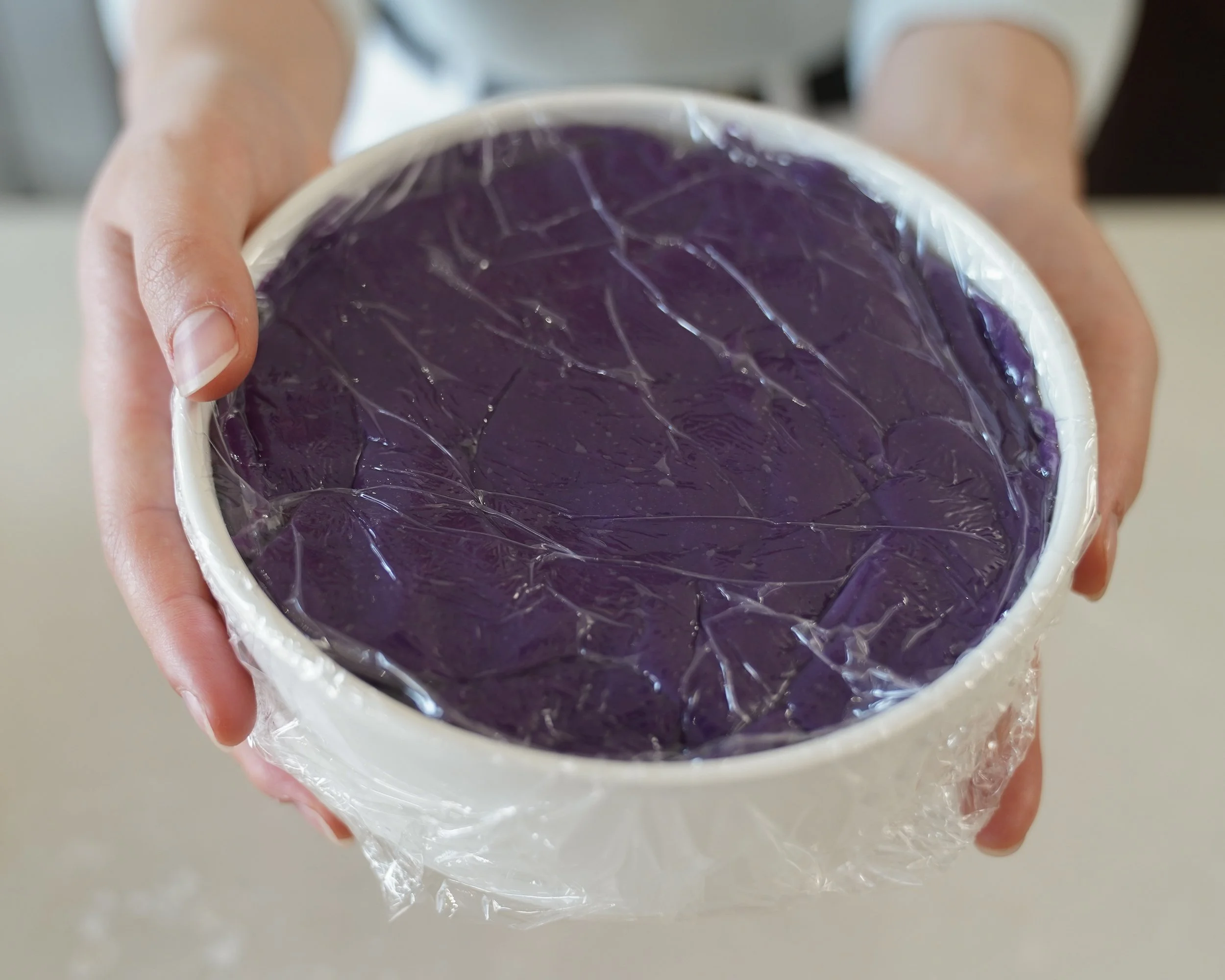 Purple Snow Skin Mooncakes — Jasma Fusion Cuisine