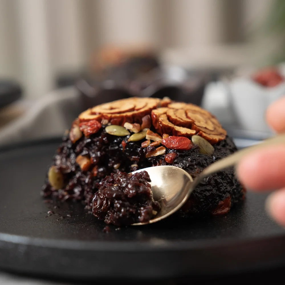 Mini Eight Treasure Sticky Rice Puddings (八宝饭) for Lunar New Year ...