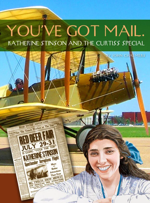 YOU’VE GOT MAIL — Katherine Stinson and the Curtiss Special — Vintage ...