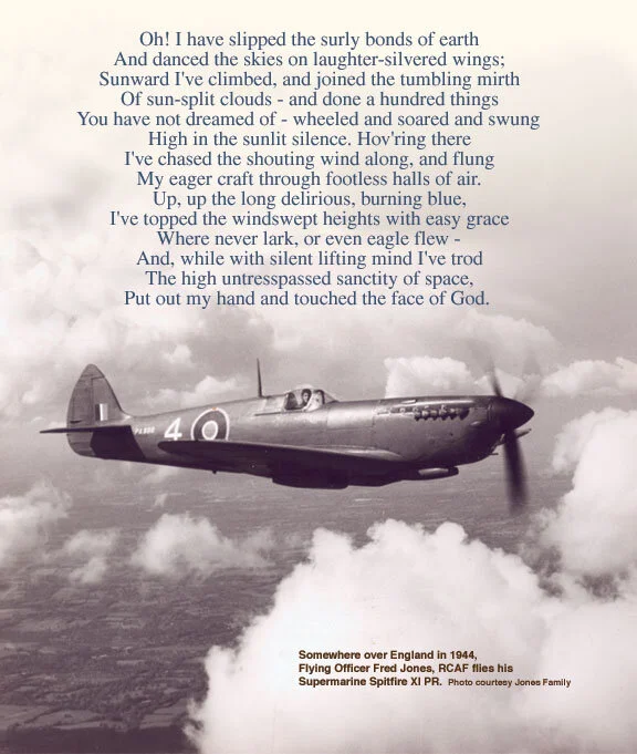 HIGH FLIGHT — A Eulogy for Fred Jones — Vintage Wings of Canada