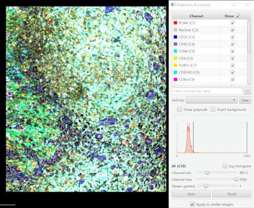 Creating a project — Image Scientist