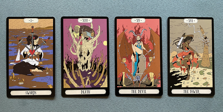 Reading Scary Tarot Cards with Empathy — Typewriter Tarot