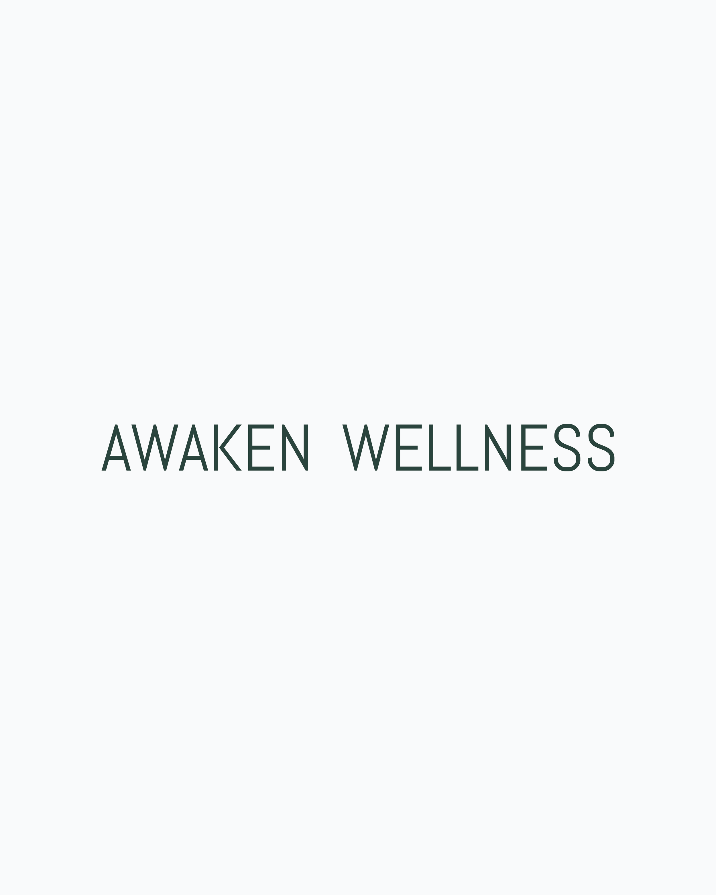 Awaken Wellness | Brand Identity & Packaging Design — Studio G Design
