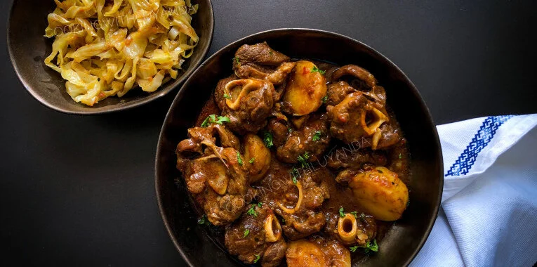 Mutton Stew and Cabbage — Cooking With Luyanda