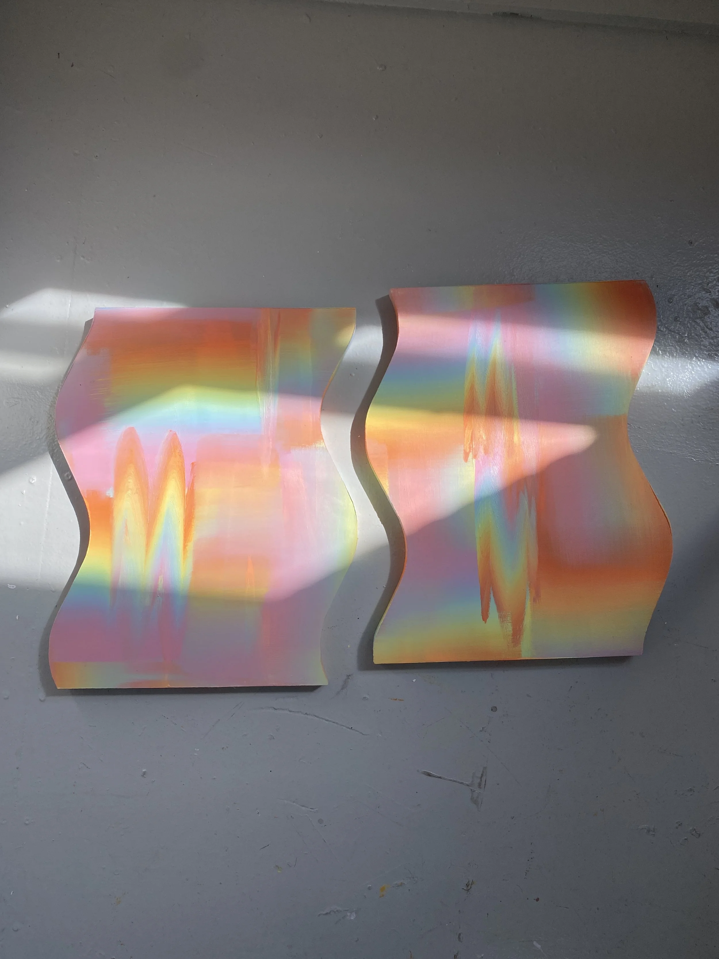 Holographic Paintings — Claire Buckley Art