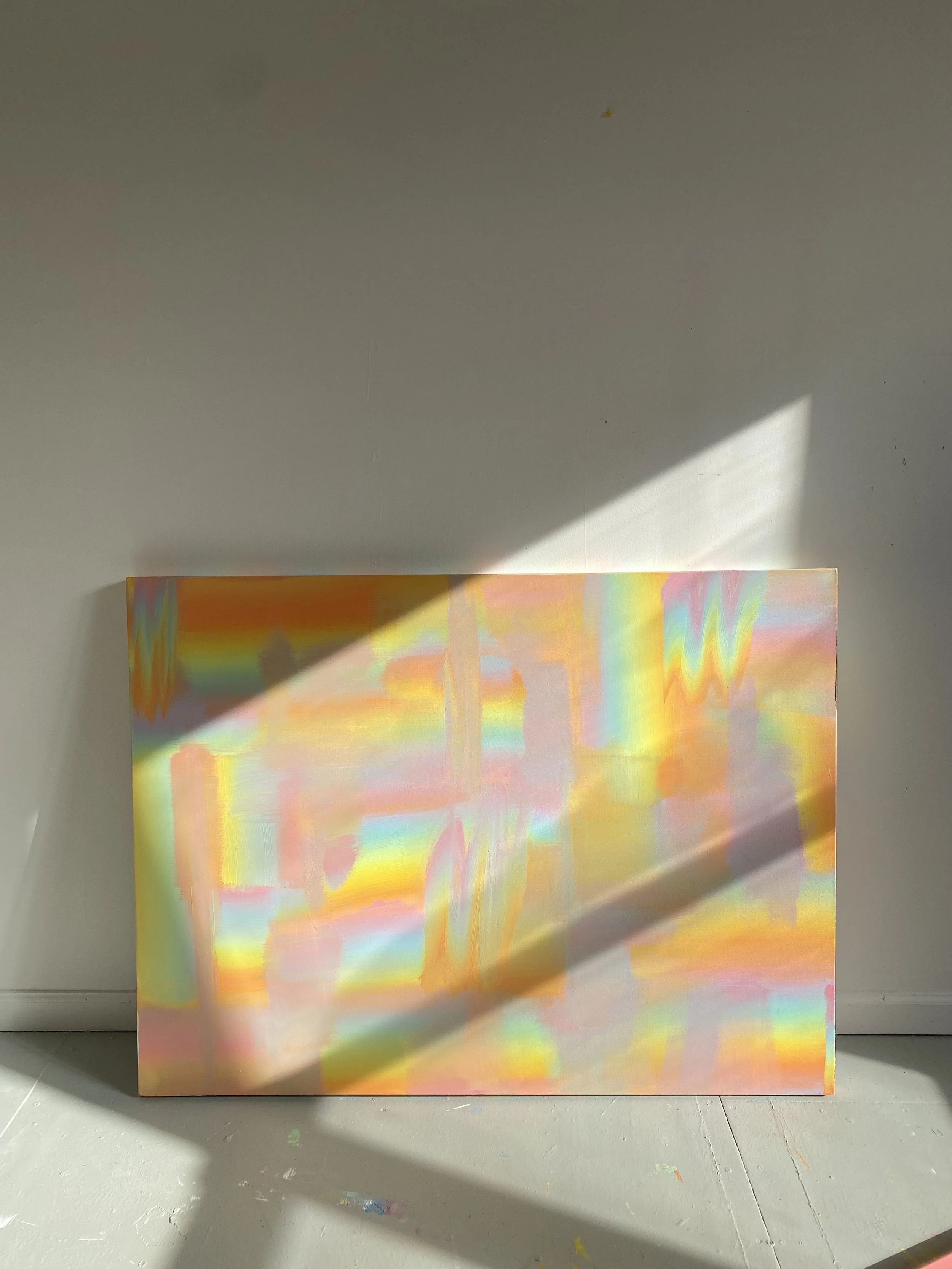 Holographic Paintings — Claire Buckley Art
