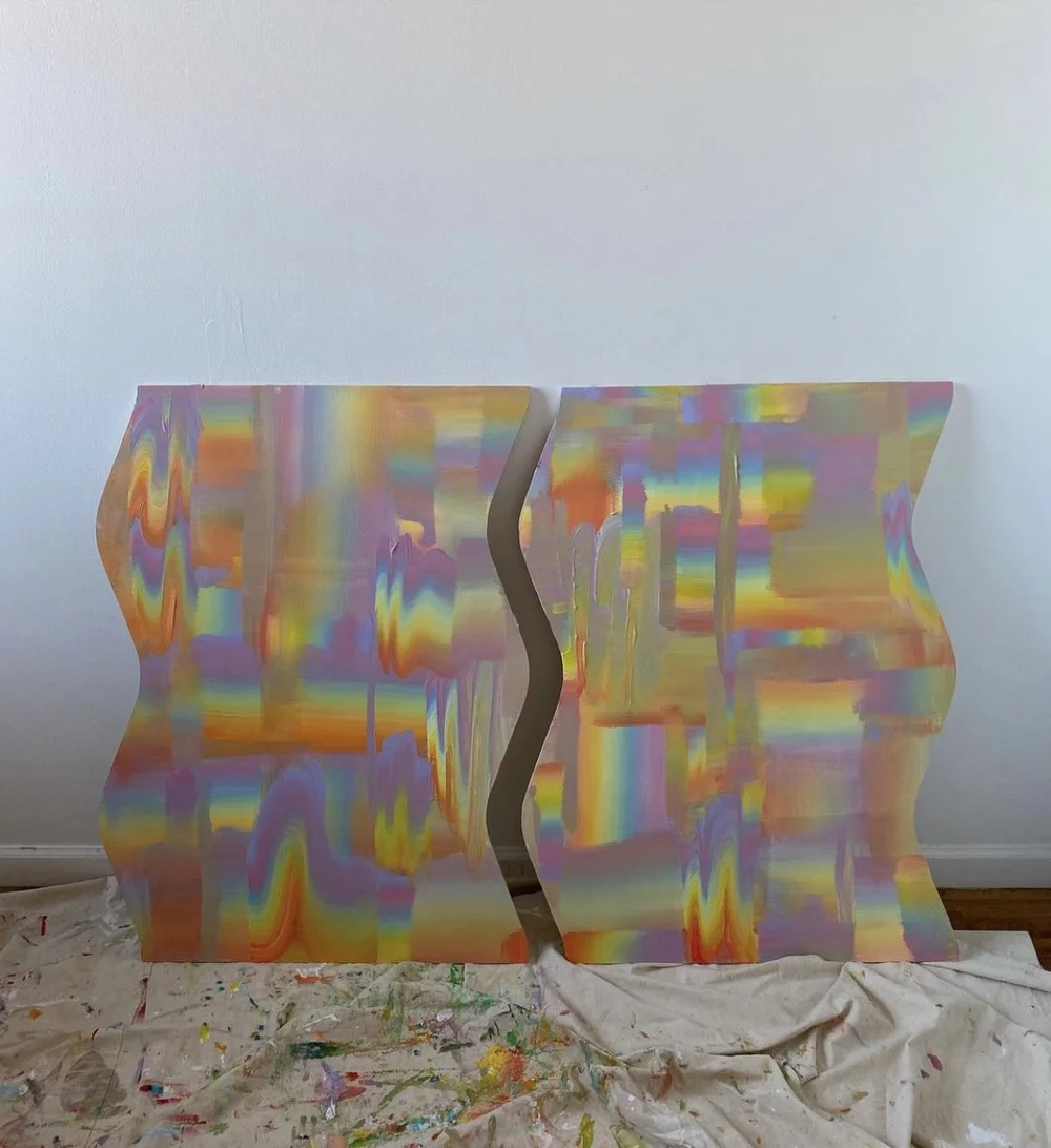Holographic Paintings — Claire Buckley Art