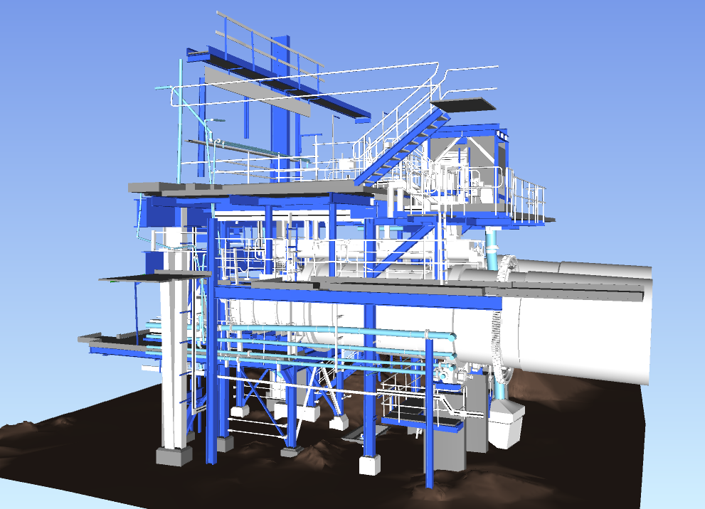 Salt Mine - Steel Beam Locations — Scanview Engineering