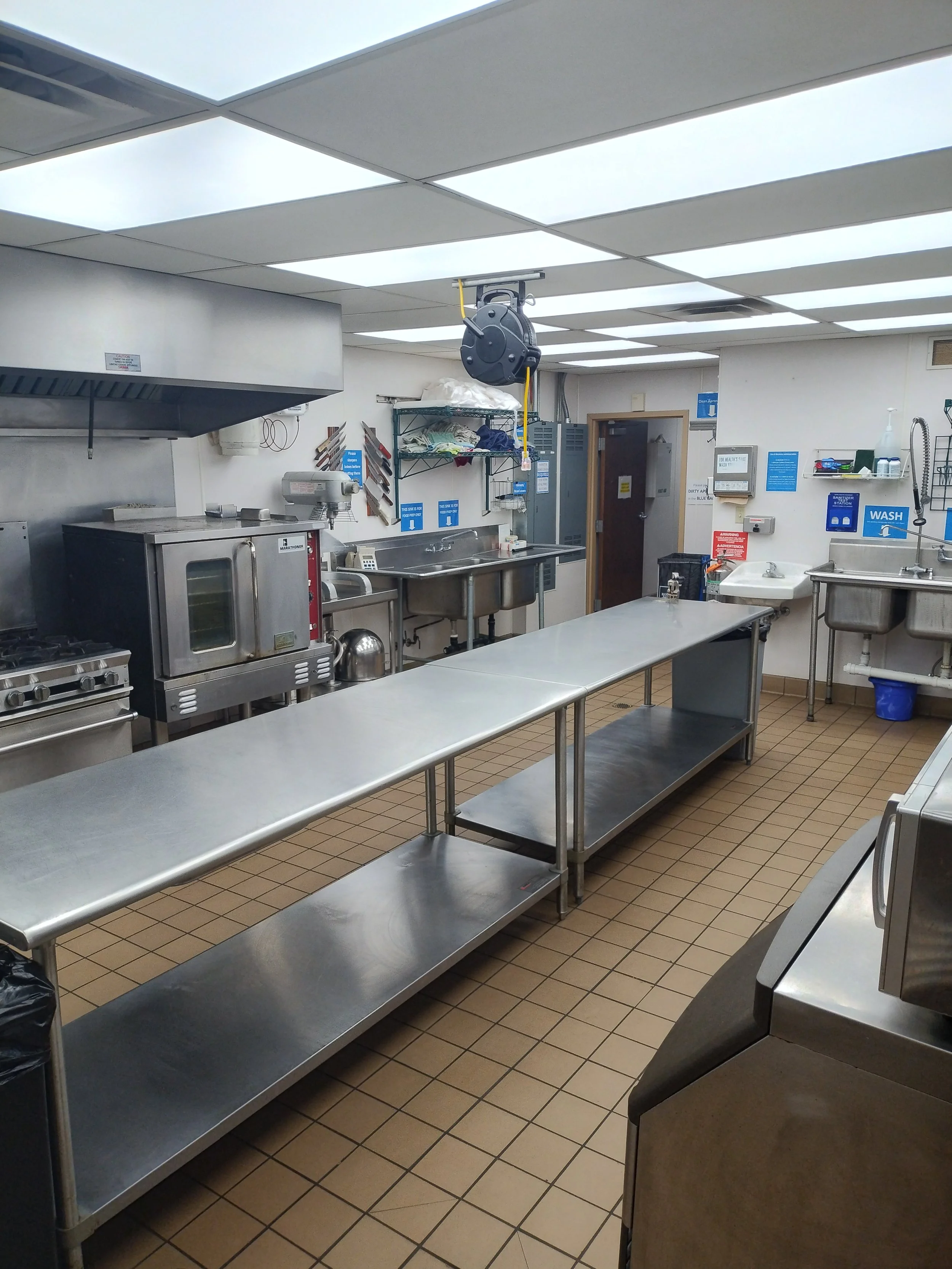 Smallest Commercial Kitchen Restaurant Kitchen — Sizzle's Kitchen