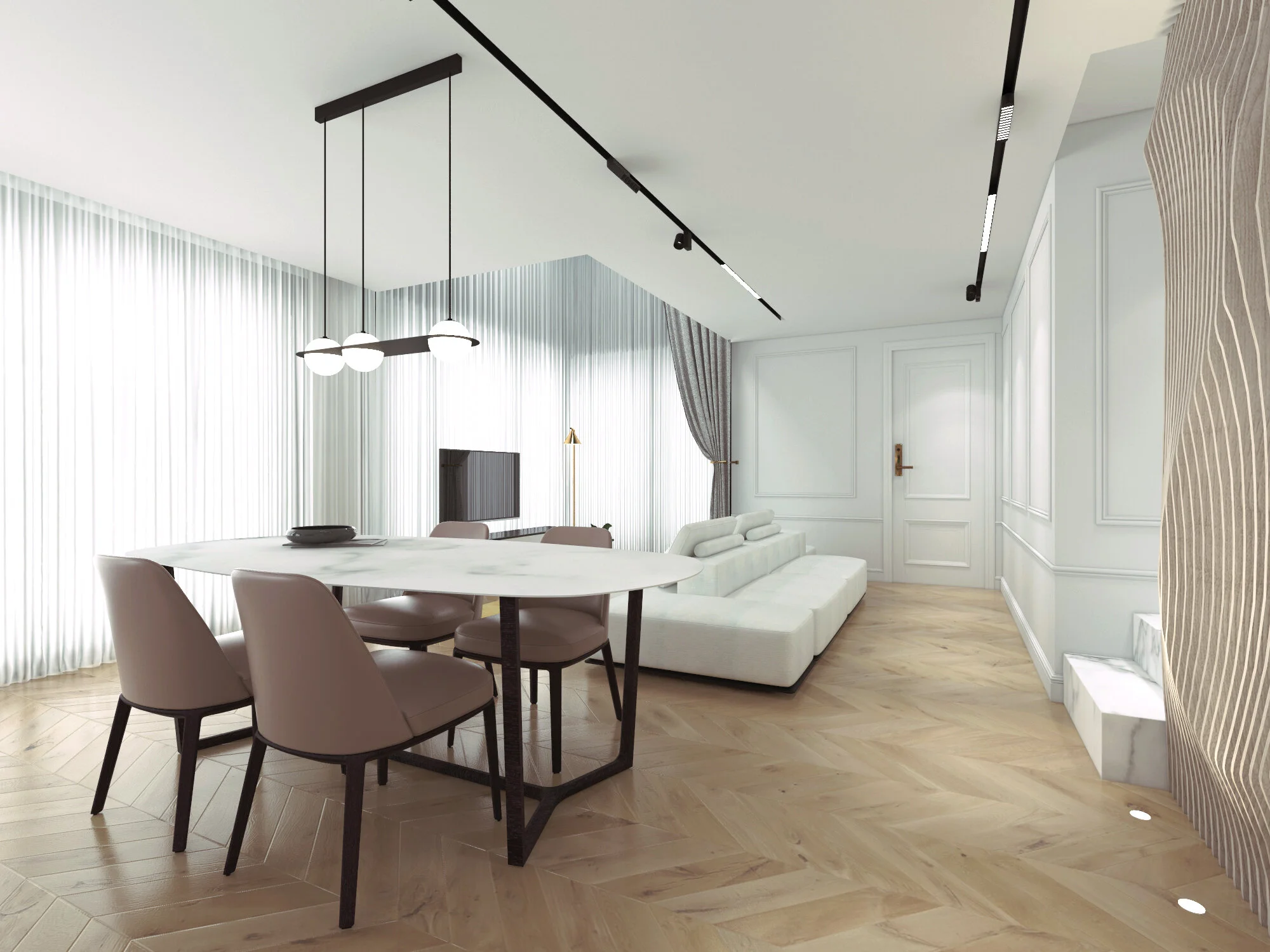 Interior Design for Village House — INHK Interior Design