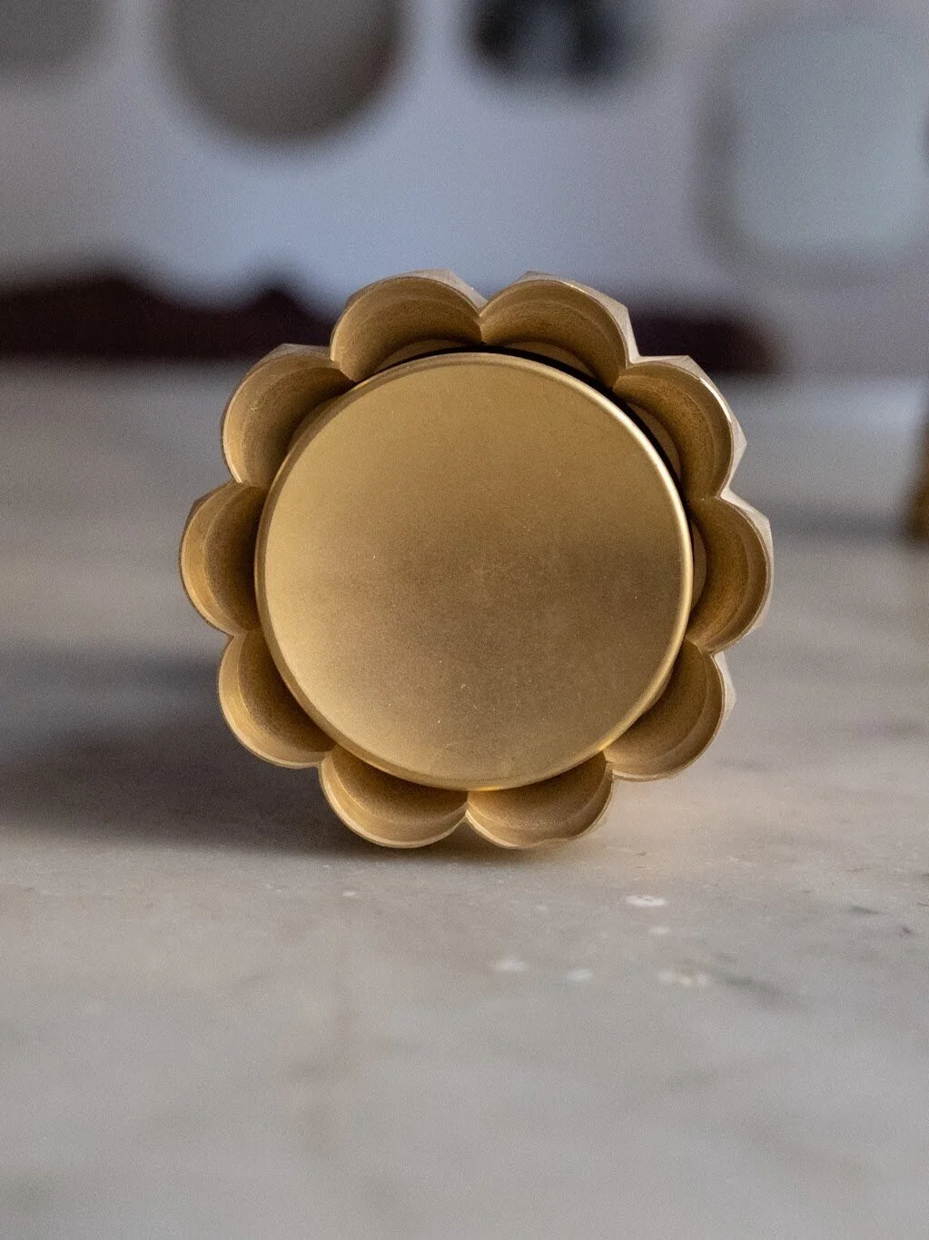 Brass Round Sunny Ravioli Stamp — TheDolceVitaExperience