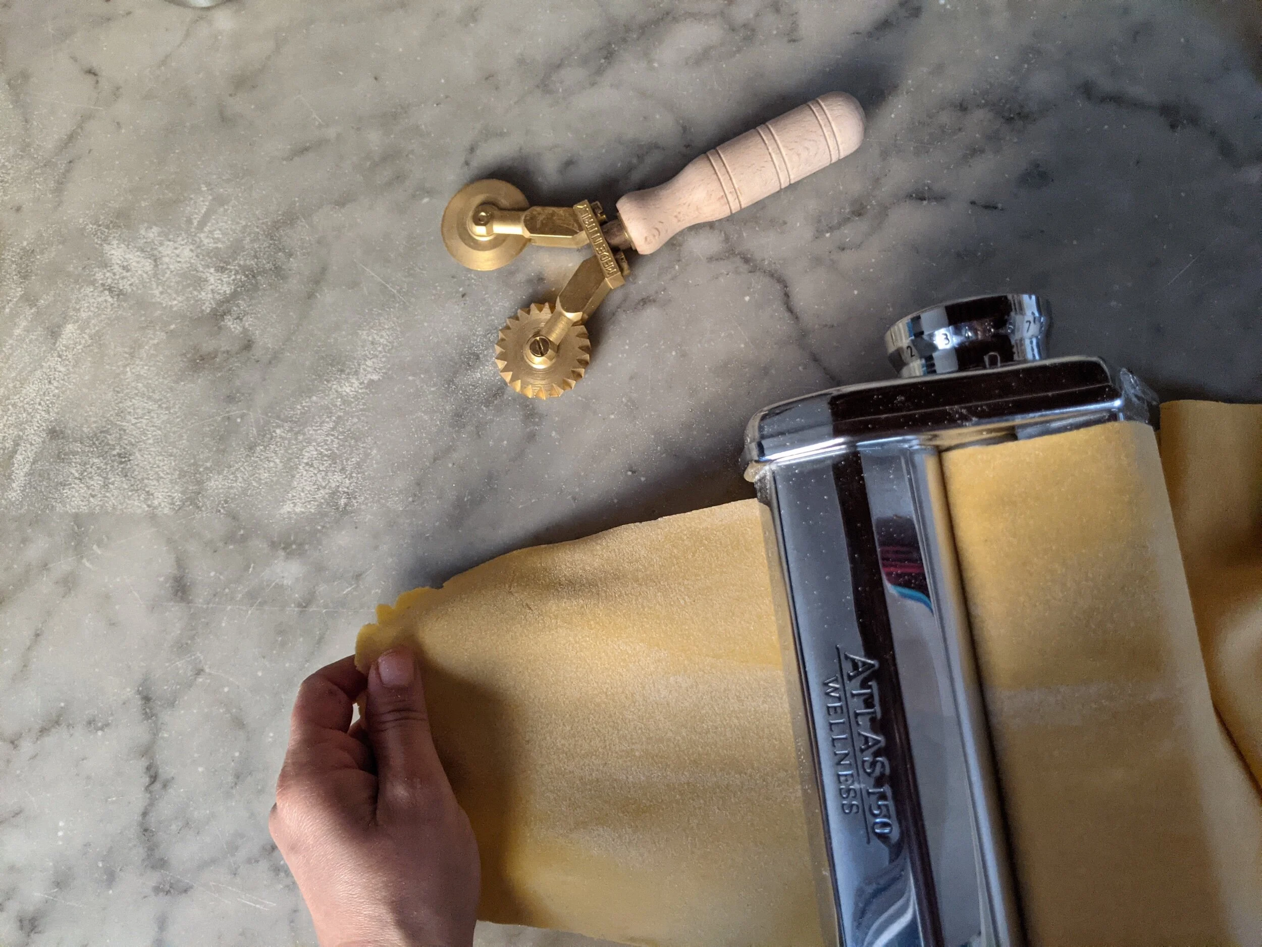 Brass Flower Ravioli Stamp — TheDolceVitaExperience