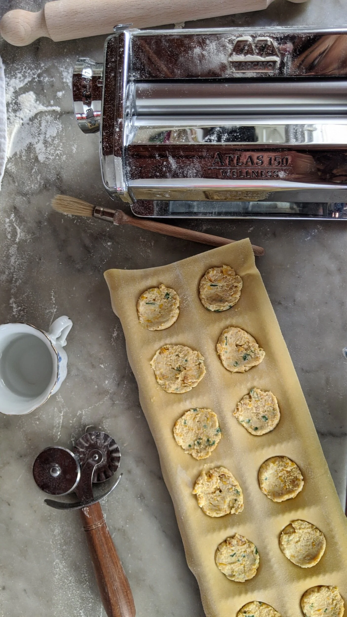 Brass Flower Ravioli Stamp — TheDolceVitaExperience