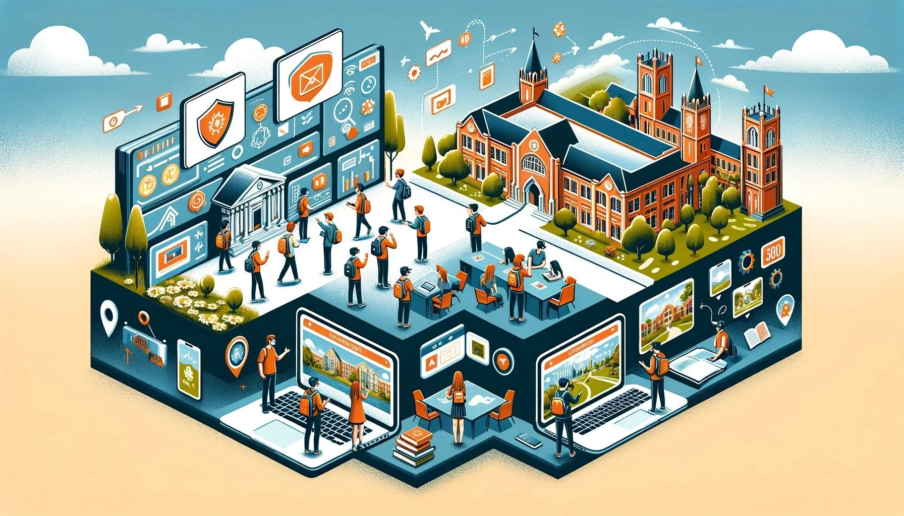 Campus Tours: Should You Do an In-Person or Virtual Tour? — The Ivy ...