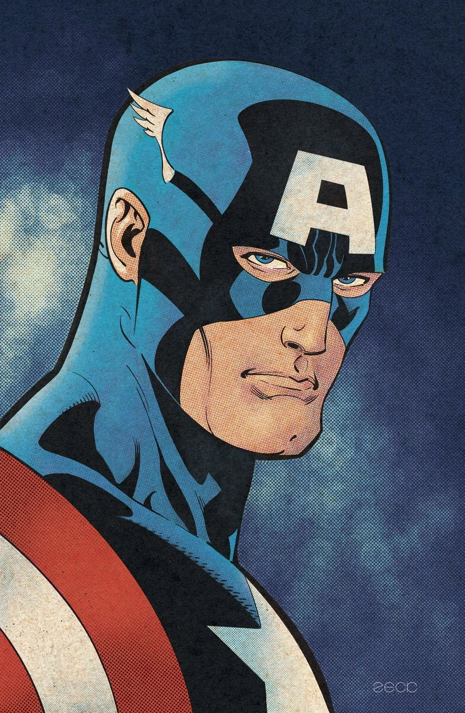 Captain America Retro 7