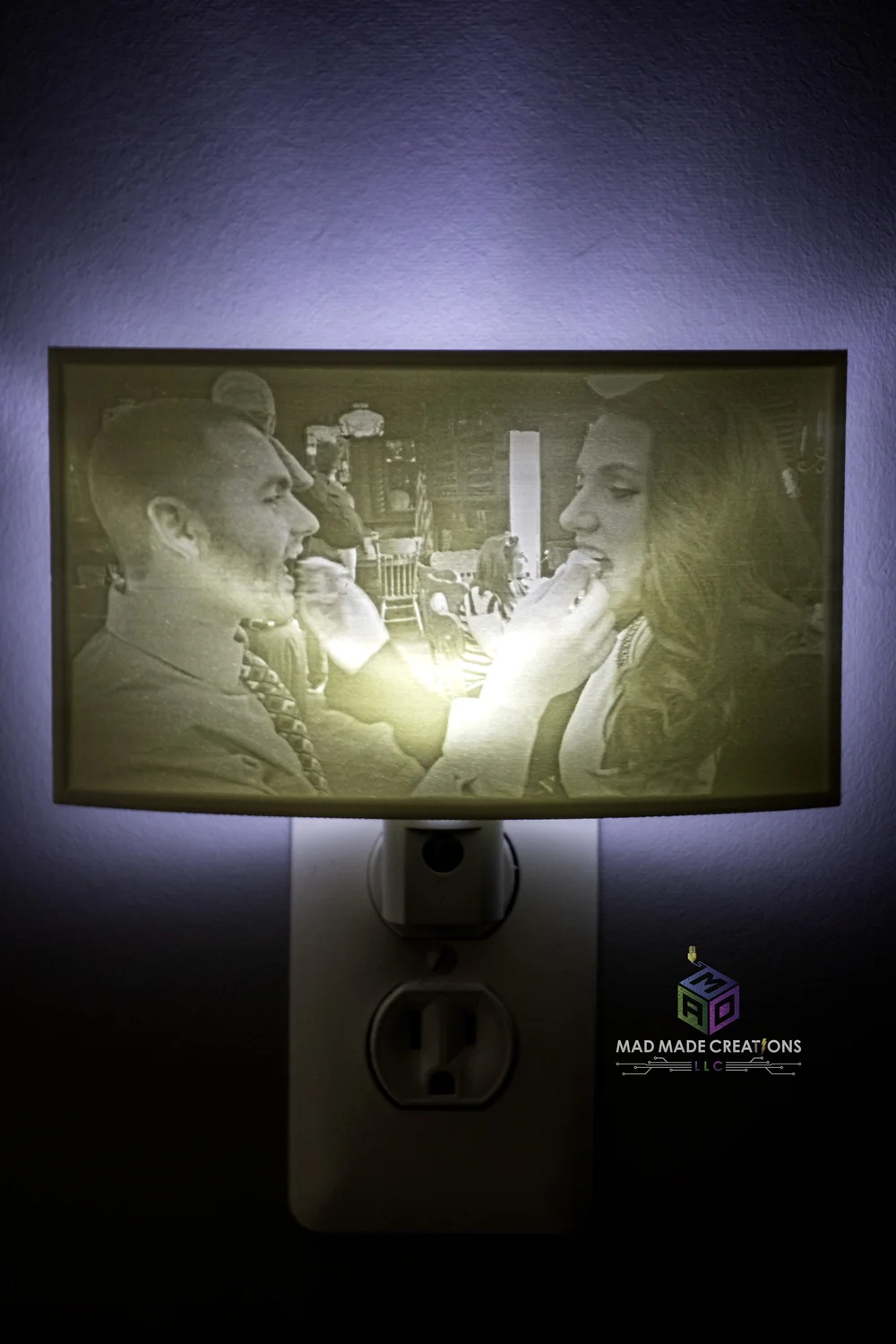 Custom Heart Lithophane – Personalized 3D Printed Photo Gift | MAD Made ...