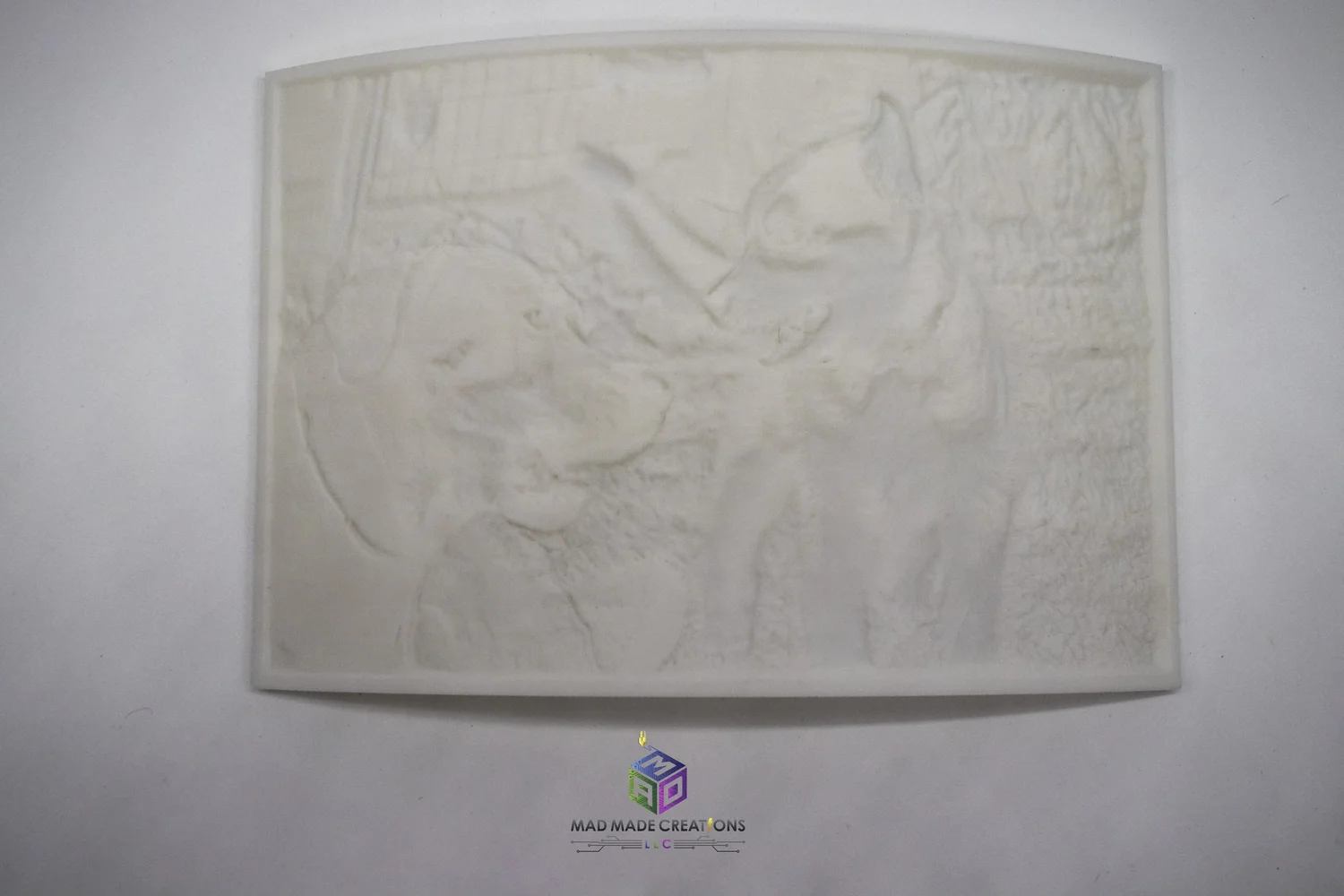 Custom Lithophane Keychain – Personalized 3D Printed Photo Gift | MAD ...