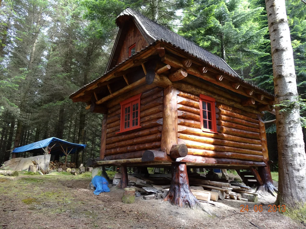 Why Log Buildings — Custom Log Homes and Buildings - Bedrock Buildings