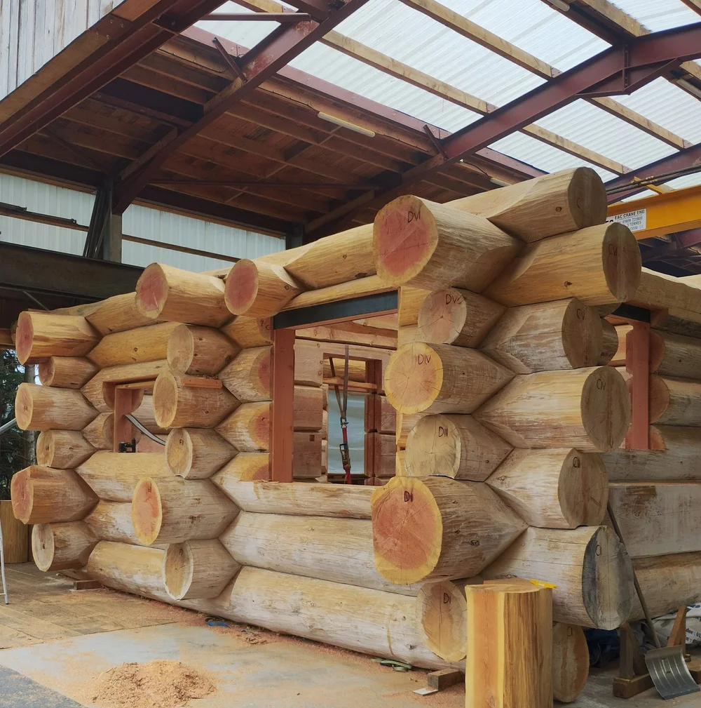 Portfolio - buildings — Custom Log Homes and Buildings - Bedrock Buildings