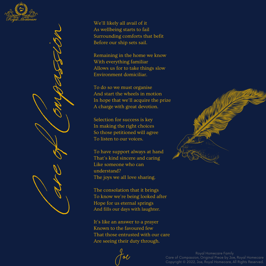 Creative Writing I Our Journal — Royal Homecare