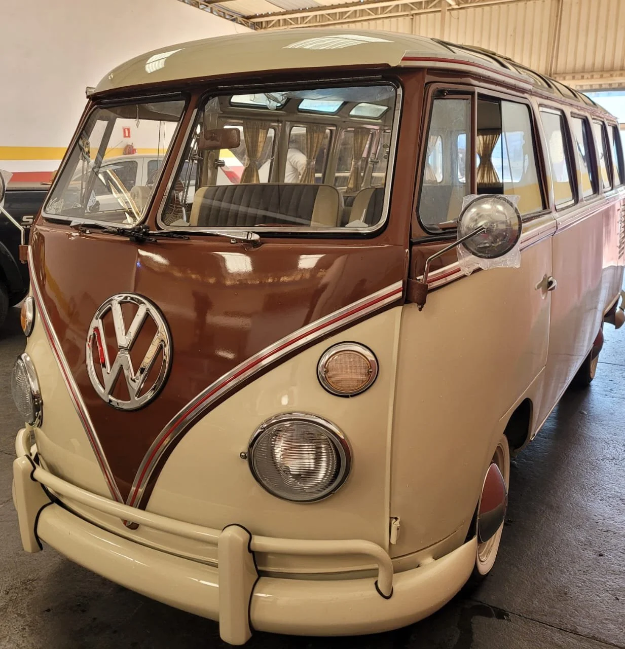 T1 split window bus samba replica 1971 — Brazilian Classic Cars