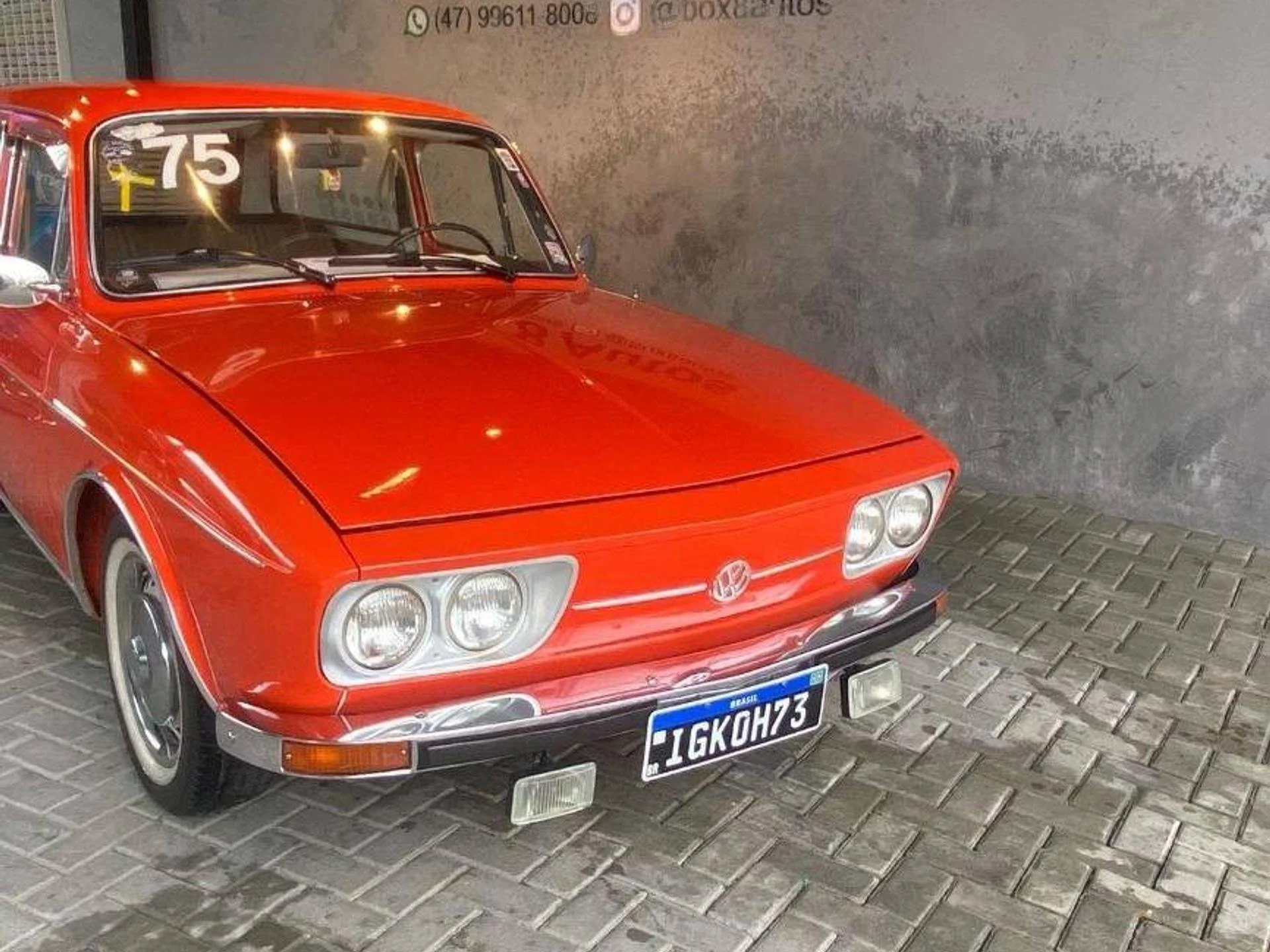 VW Variant 1975 — Brazilian Classic Cars