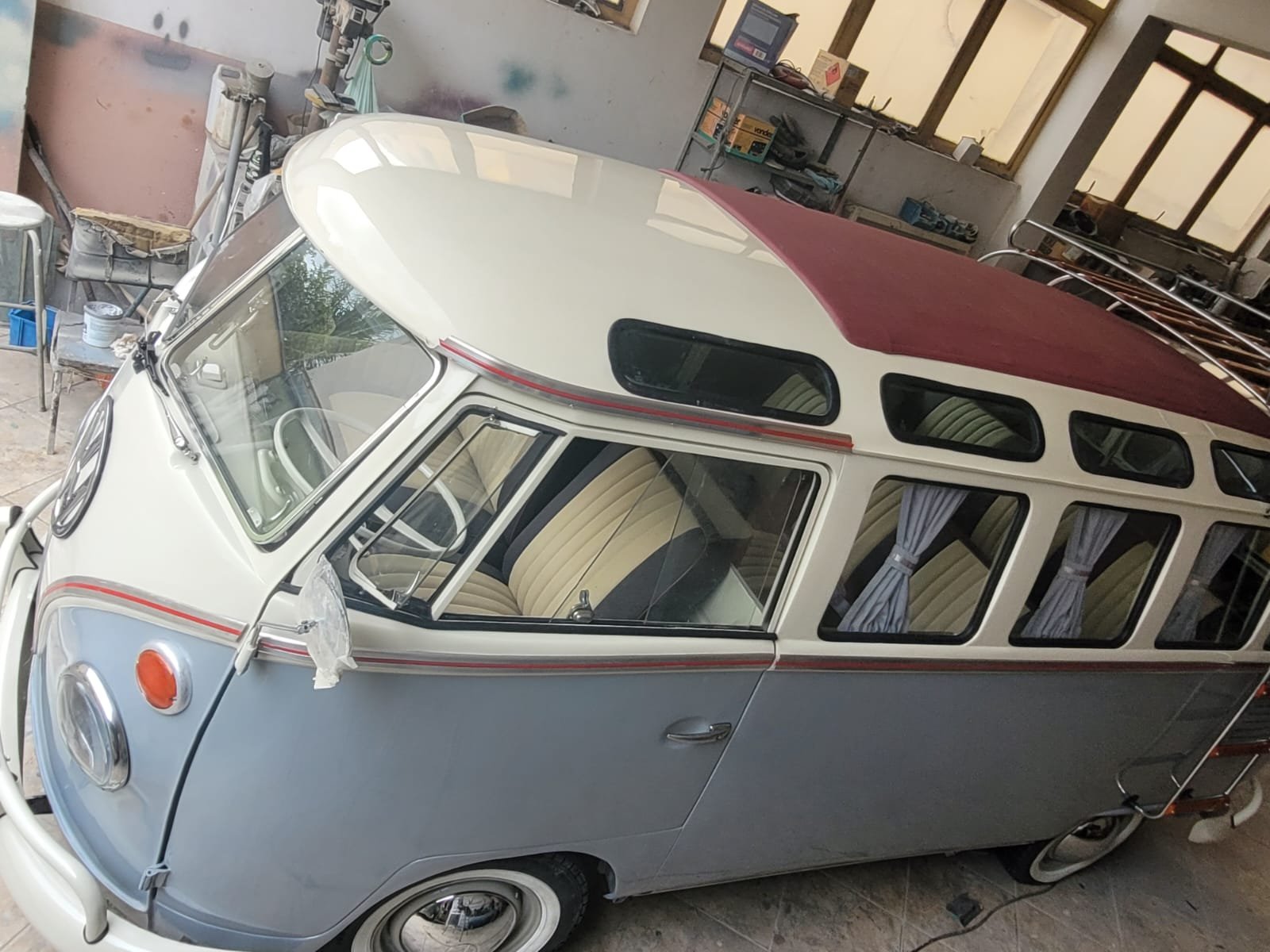 VW T1 splitwindow bus samba replica 1969 — Brazilian Classic Cars