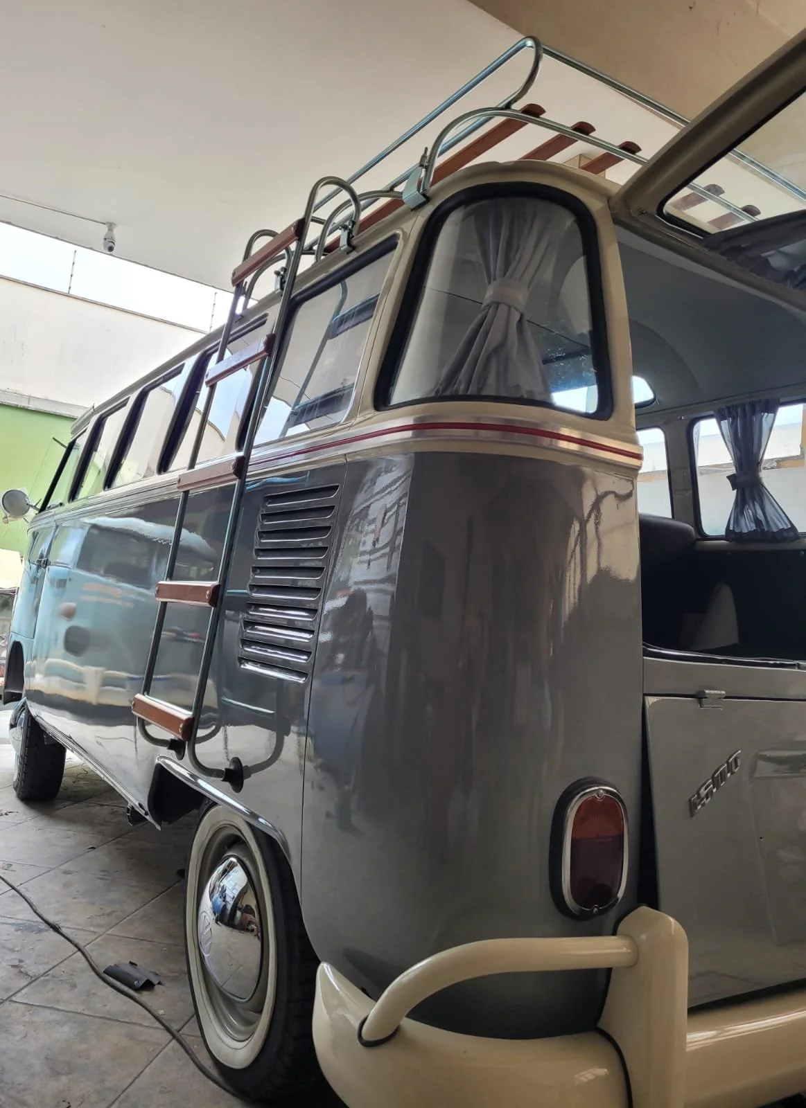 VW T1 splitwindow bus samba replica 1969 — Brazilian Classic Cars