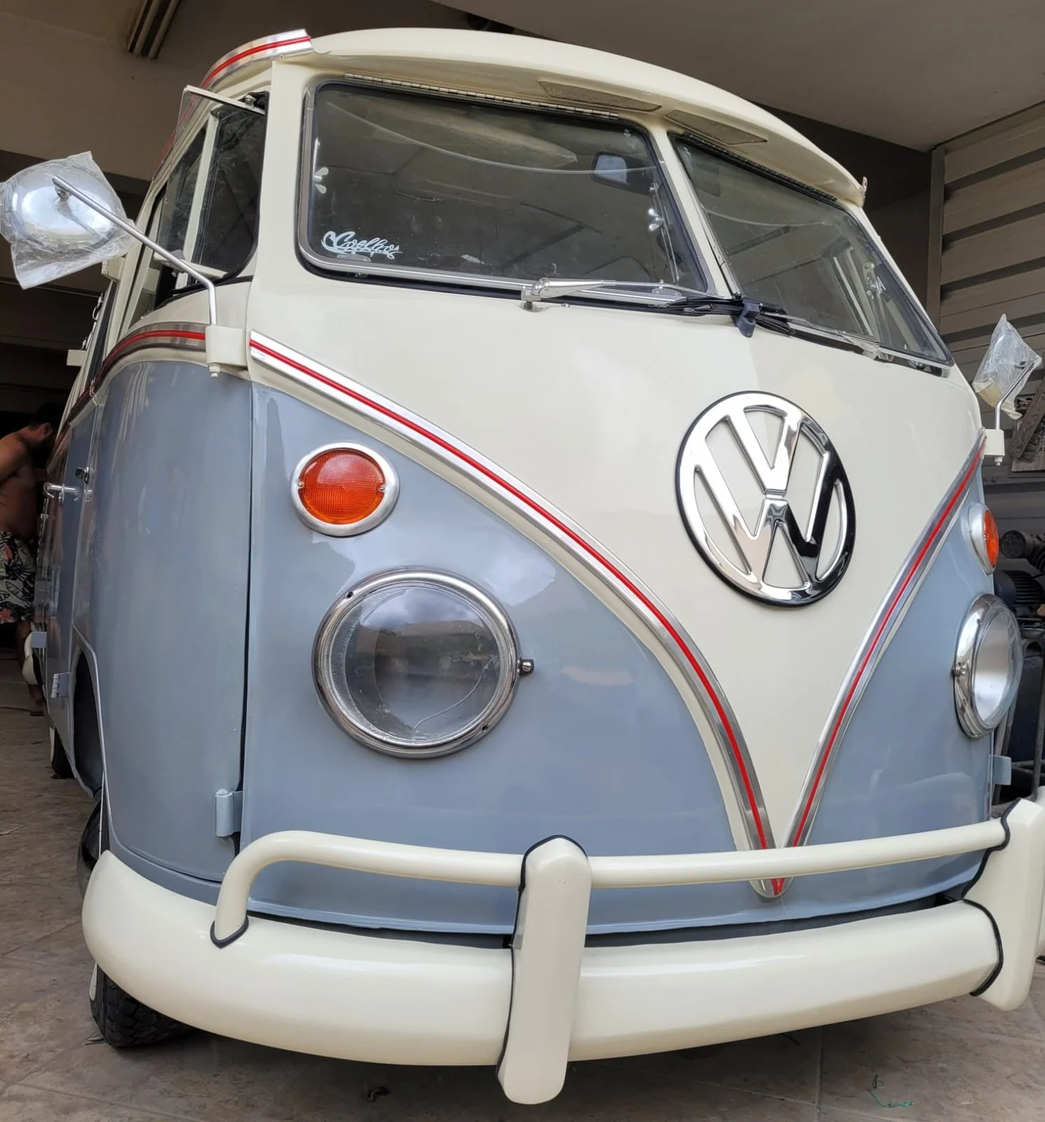 VW T1 splitwindow bus samba replica 1969 — Brazilian Classic Cars