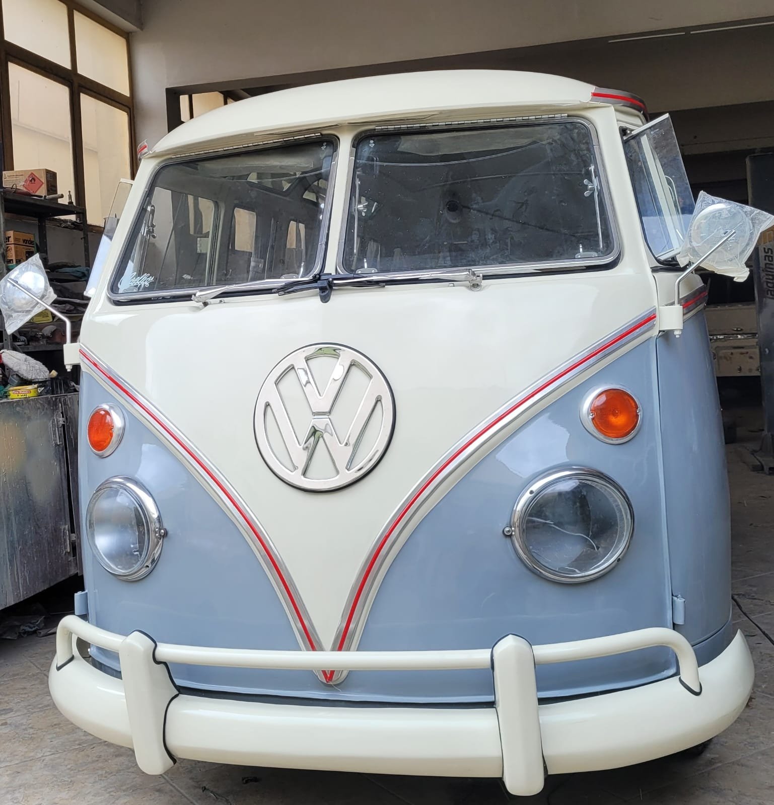 VW T1 splitwindow bus samba replica 1969 — Brazilian Classic Cars
