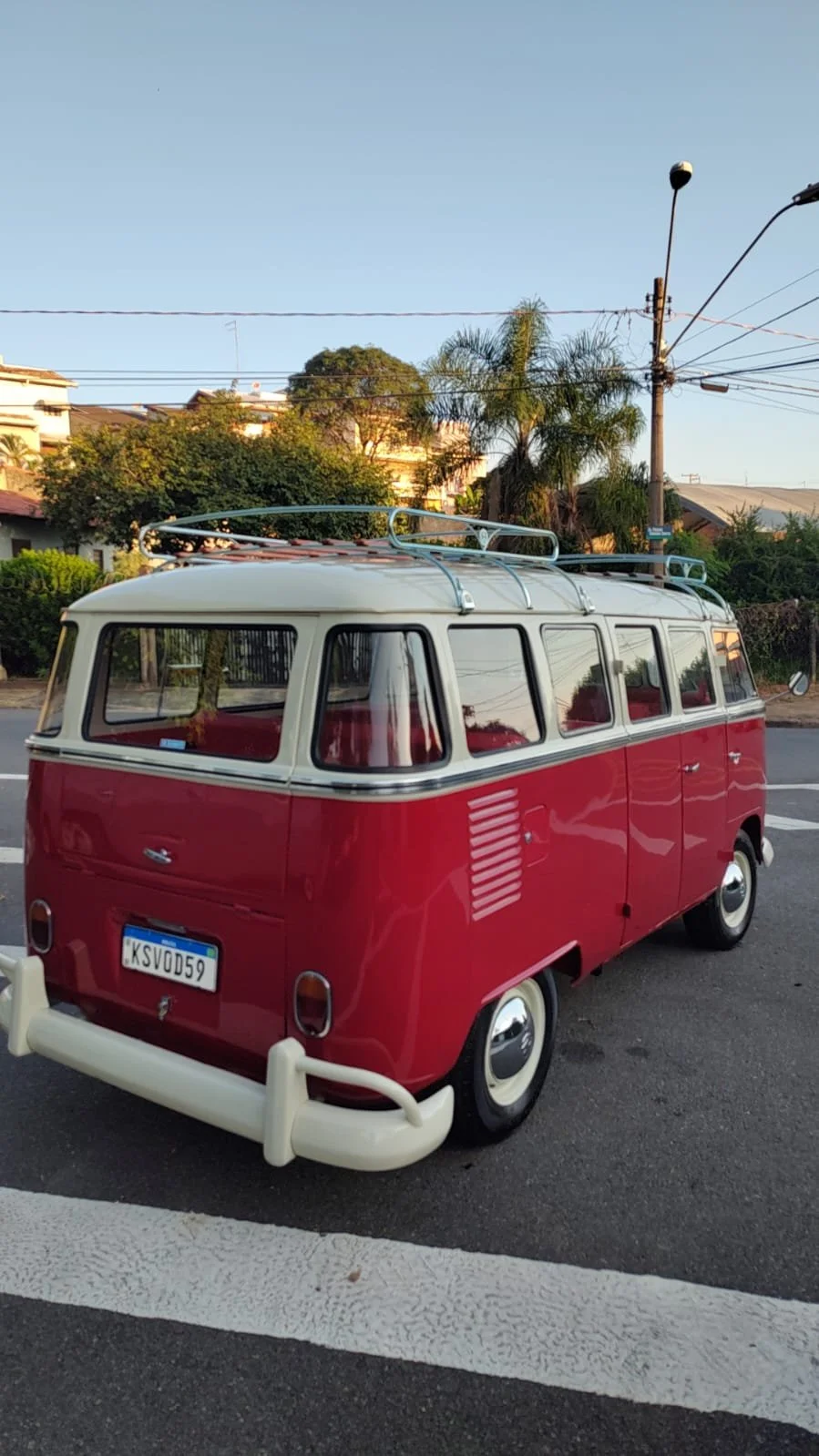 VW T1 splitwindow bus 1974 — Brazilian Classic Cars