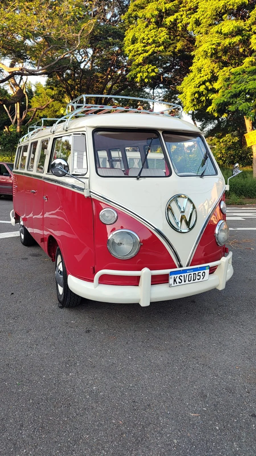 VW T1 splitwindow bus 1974 — Brazilian Classic Cars
