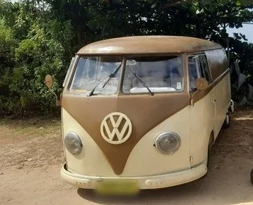 VW T1 splitwindow bus panel van 1974 — Brazilian Classic Cars