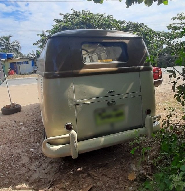VW T1 splitwindow bus panel van 1974 — Brazilian Classic Cars