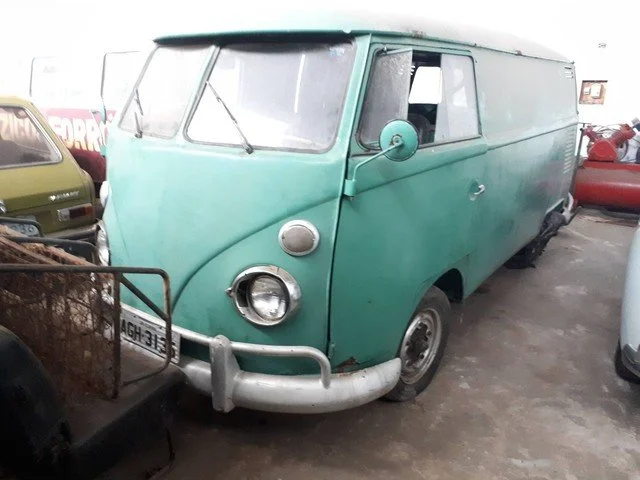 VW T1 splitwindow bus panel van 1973 — Brazilian Classic Cars